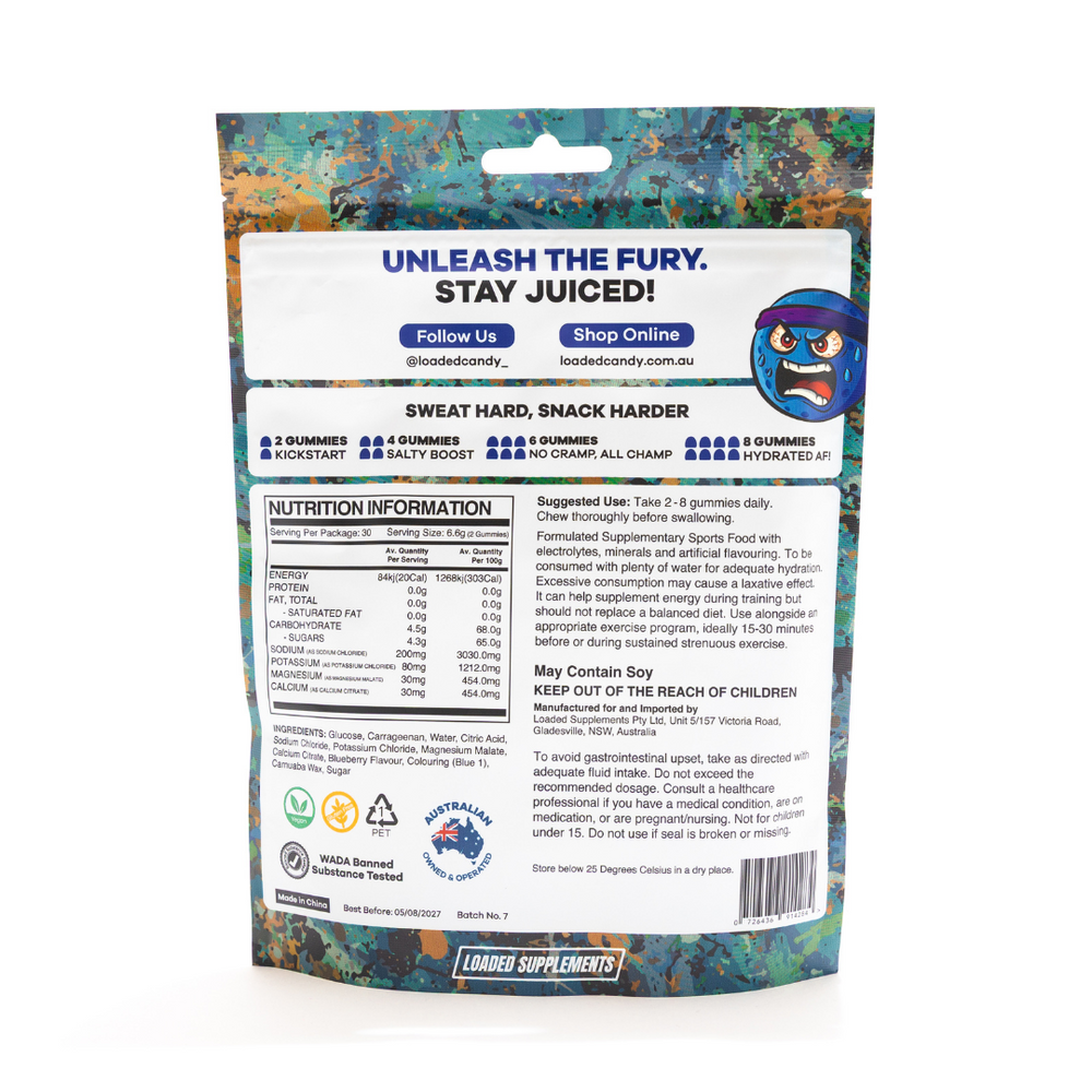 Loaded Candy Pre-Workout Gummies