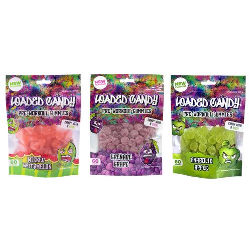 Loaded Candy Pre - Workout Gummies