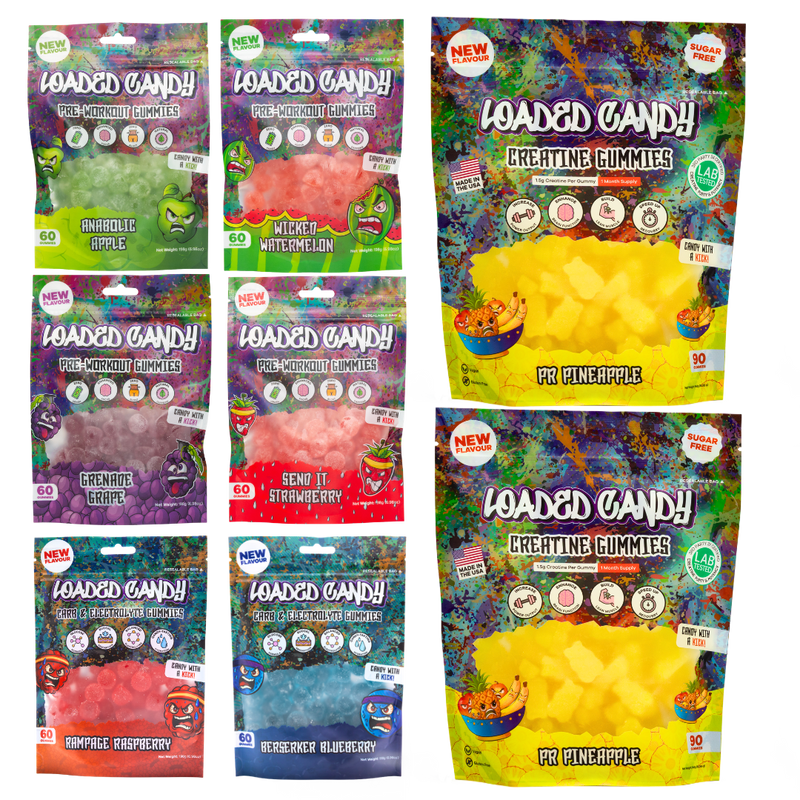 Loaded Candy Pre-Workout Gummies