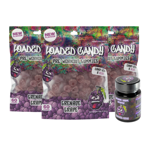 Loaded Candy Pre - Workout Gummies