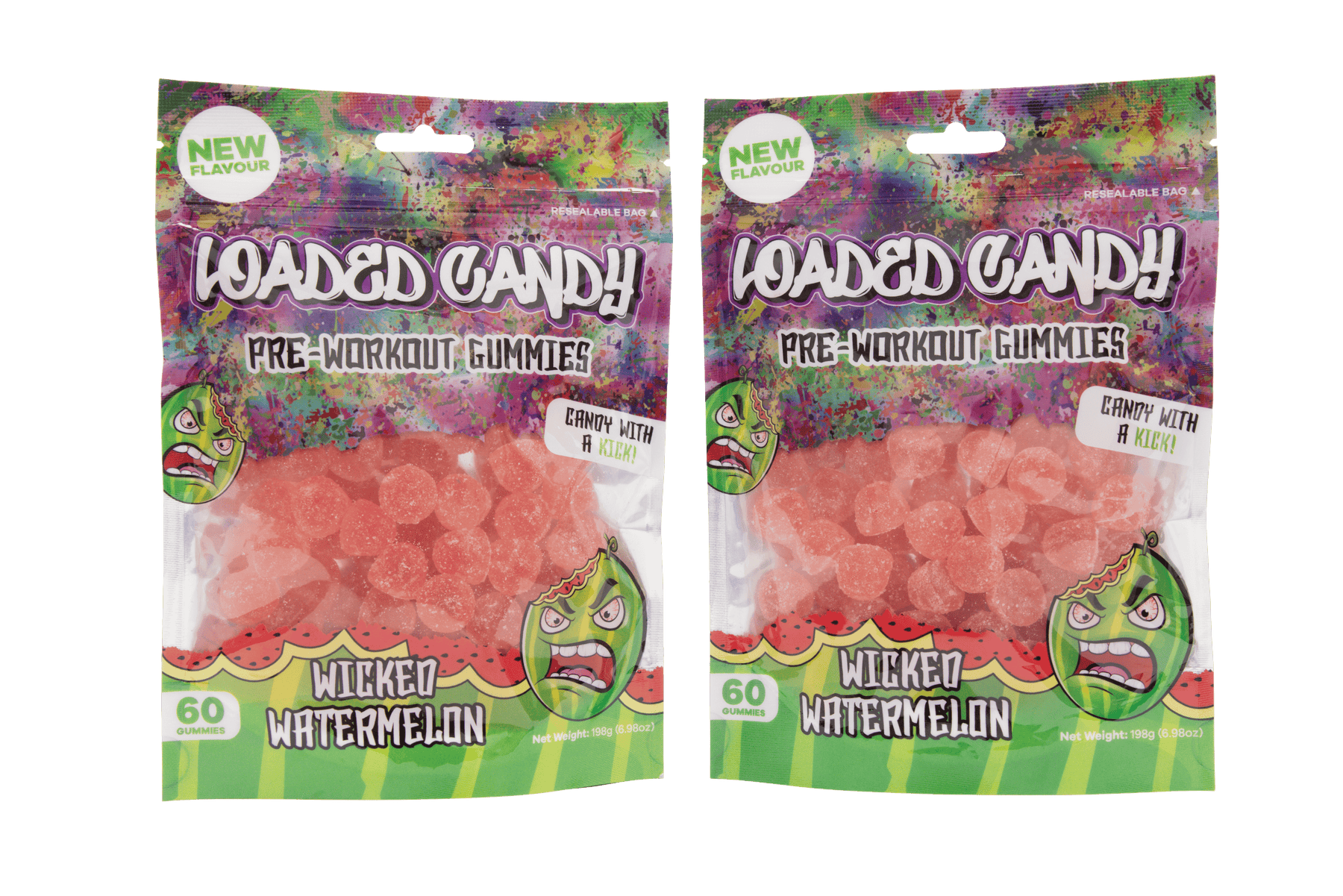 Loaded Candy Pre - Workout Gummies